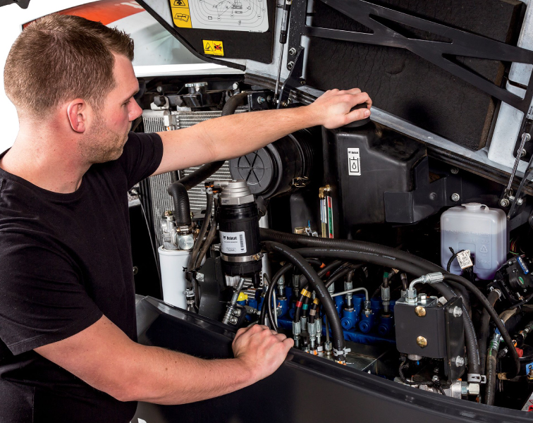 Bobcat: a schedule of routine excavator maintenance is important for ...