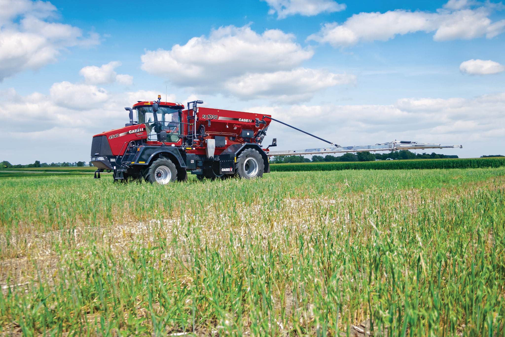 New FA 1030 Air Boom Applicator by Case IH Enhances Productivity and ...