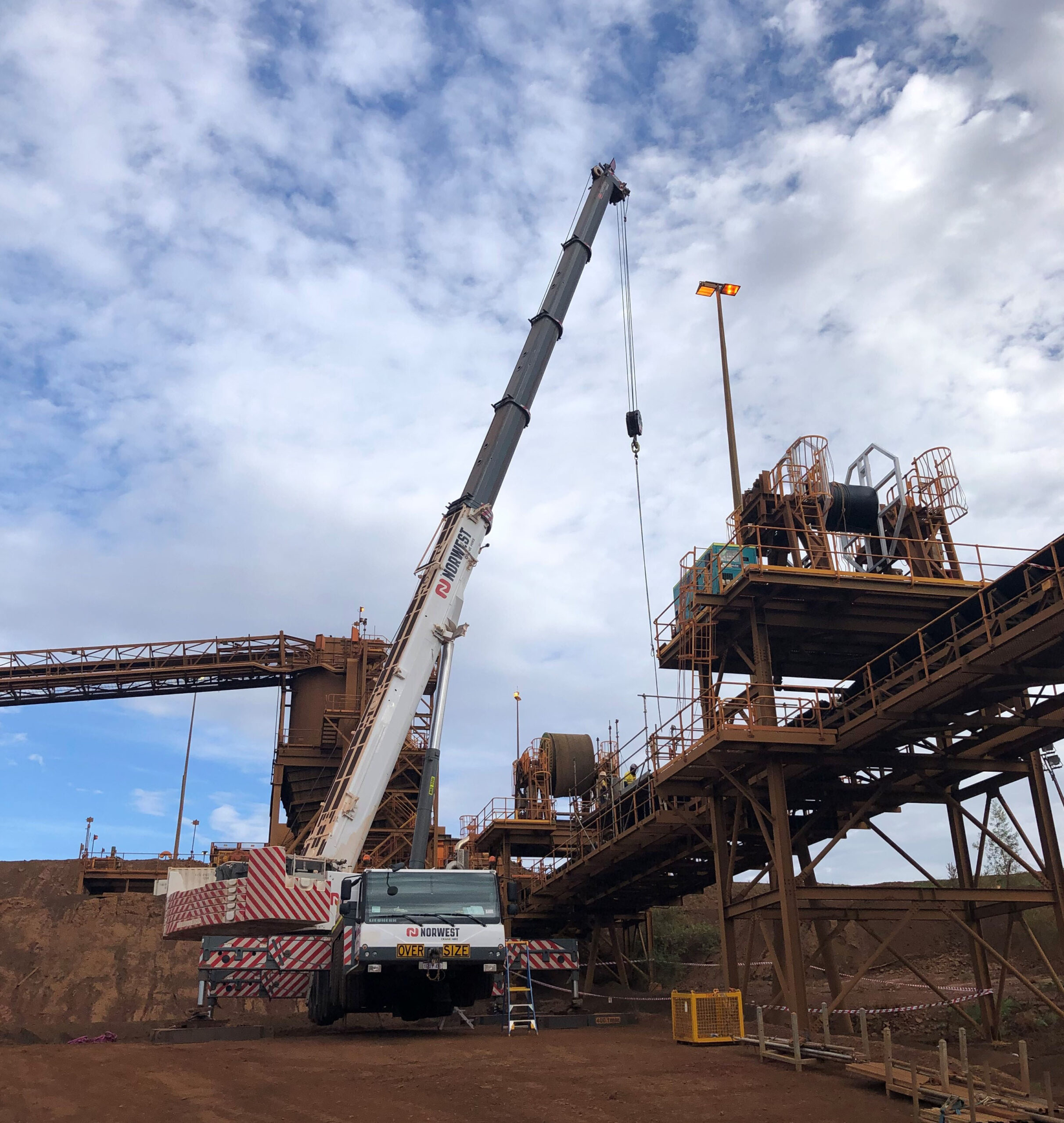 First LRT 1100-2.1 by Liebherr Arrives in Australia | The HeavyQuip ...