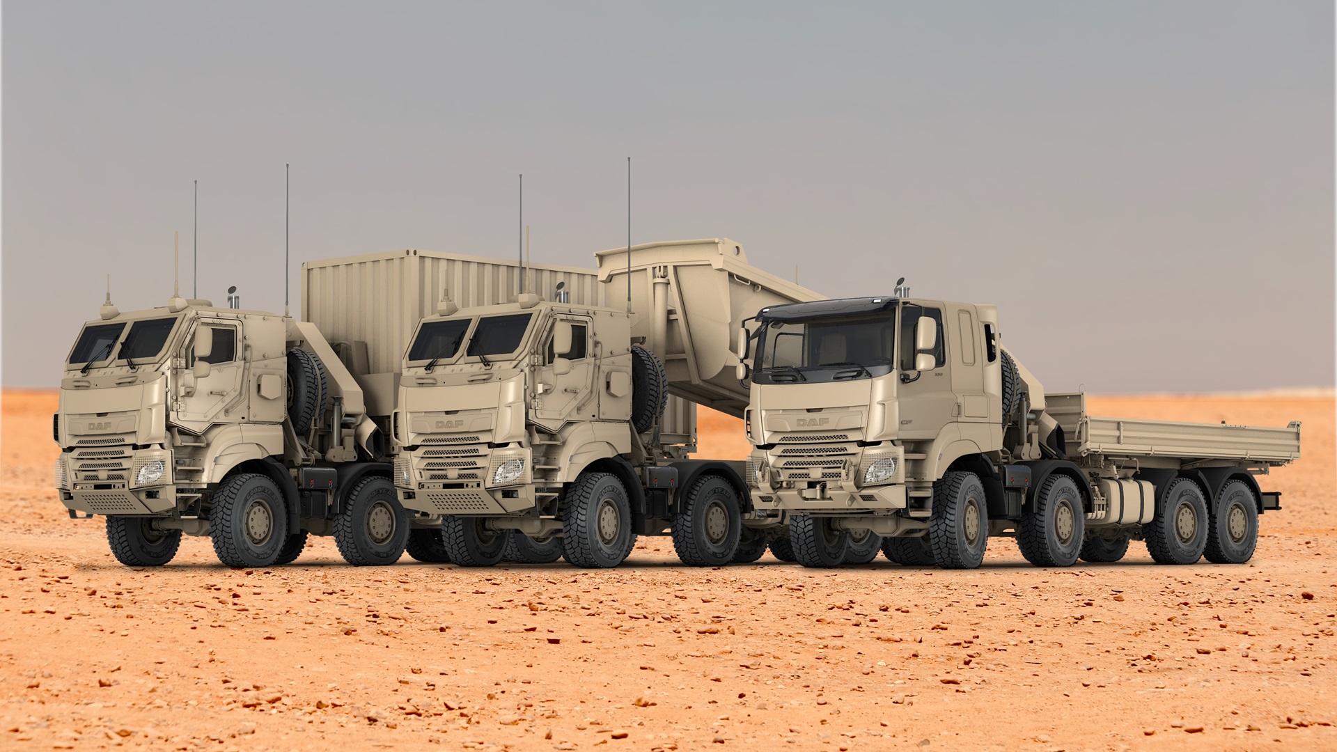 Belgian Armed Forces Orders 879 CF Military Trucks From DAF | The ...
