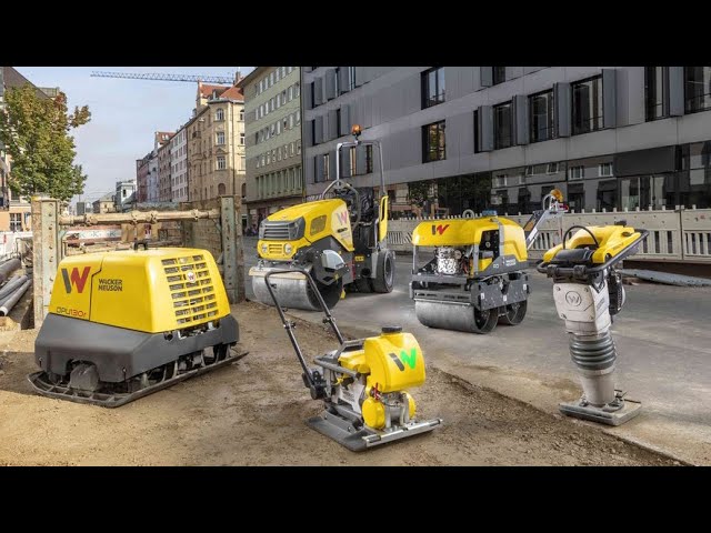 [Video] Wacker Neuson Compactors at Work in Munich Inner City | The ...