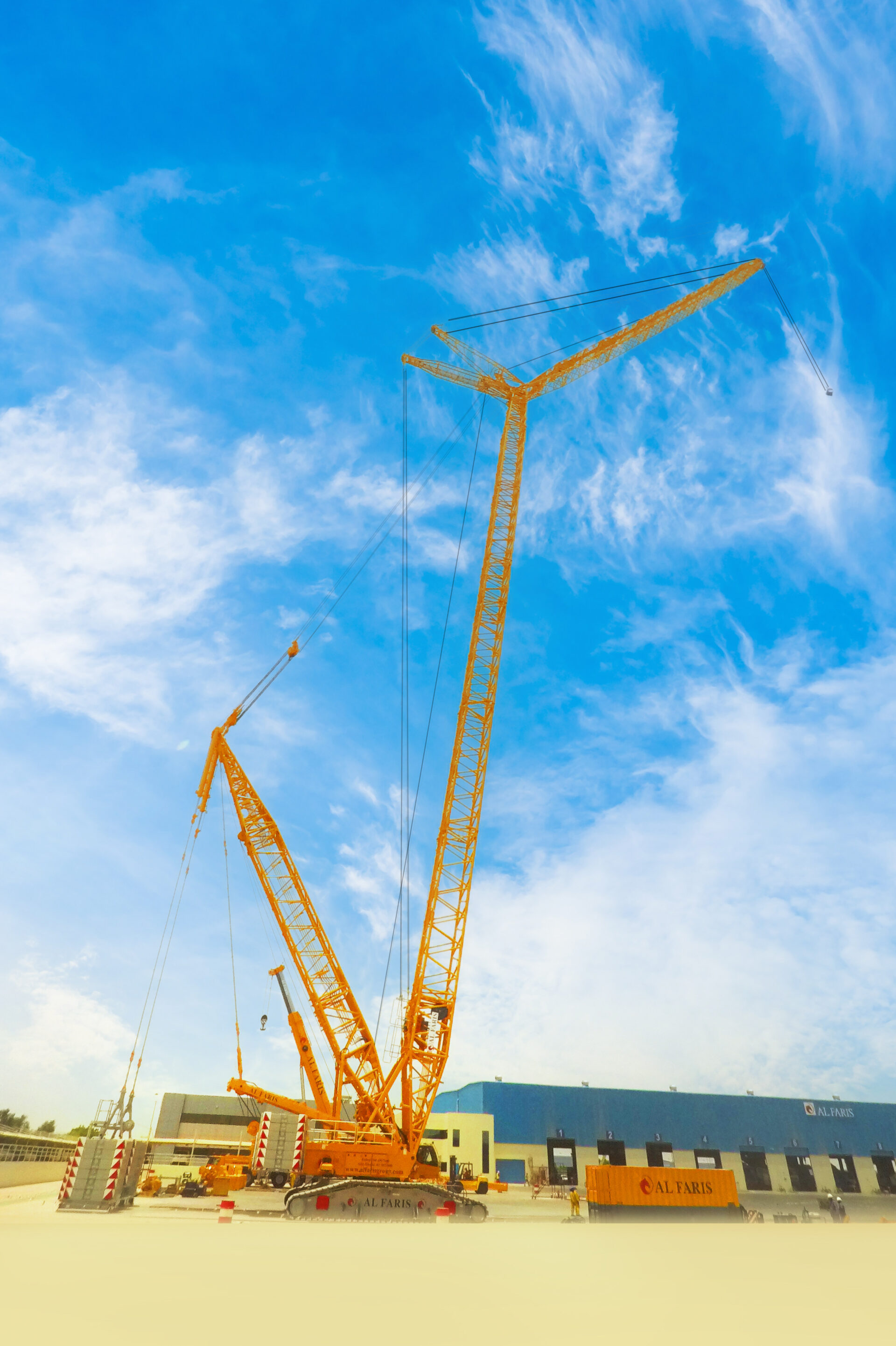 Delivered to Al Faris the Fourth Liebherr Crawler Crane in a Year | The ...
