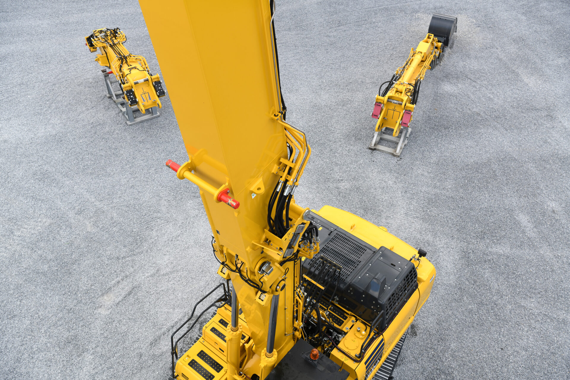 [Video] Komatsu Introduces the K100 Boom Change System for the PC490HRD ...