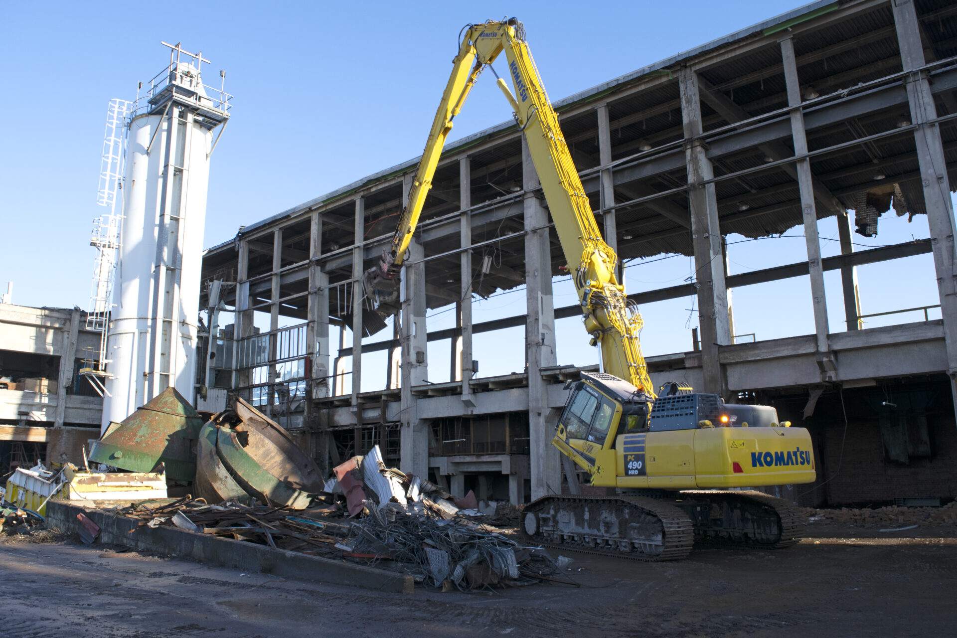 [Video] Komatsu Introduces the K100 Boom Change System for the PC490HRD ...