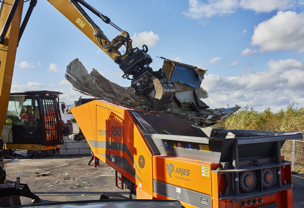 German Company ARJES Gets Help From Volvo Penta For Shredding Machines ...