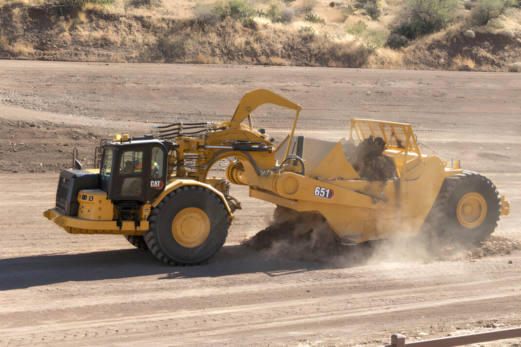 The New Cat Scraper 651 Enhances Productivity in Moving Materials | The ...