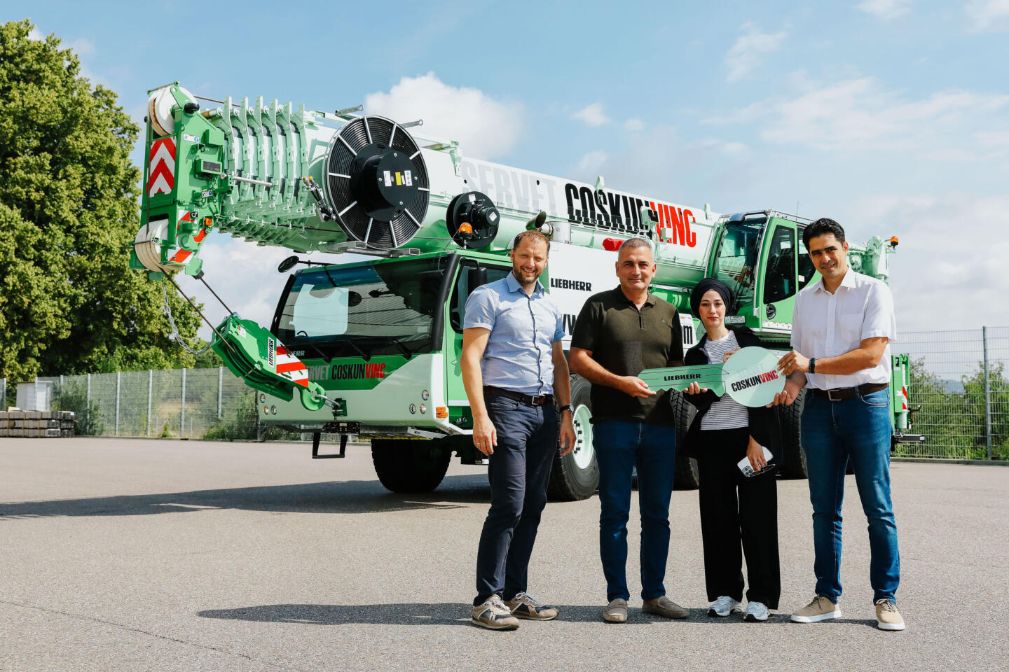 Liebherr Delivers New LTM 1120-4.1 Mobile Crane to Turkish Company ...