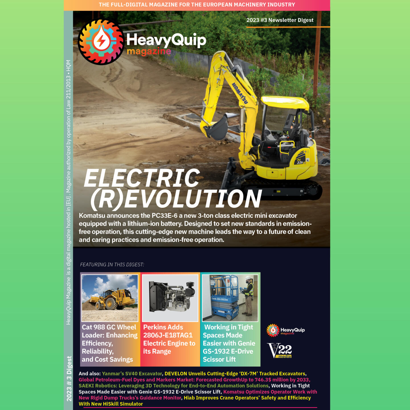 HeavyQuip Magazine Digest • 2023 #3 | The HeavyQuip Magazine