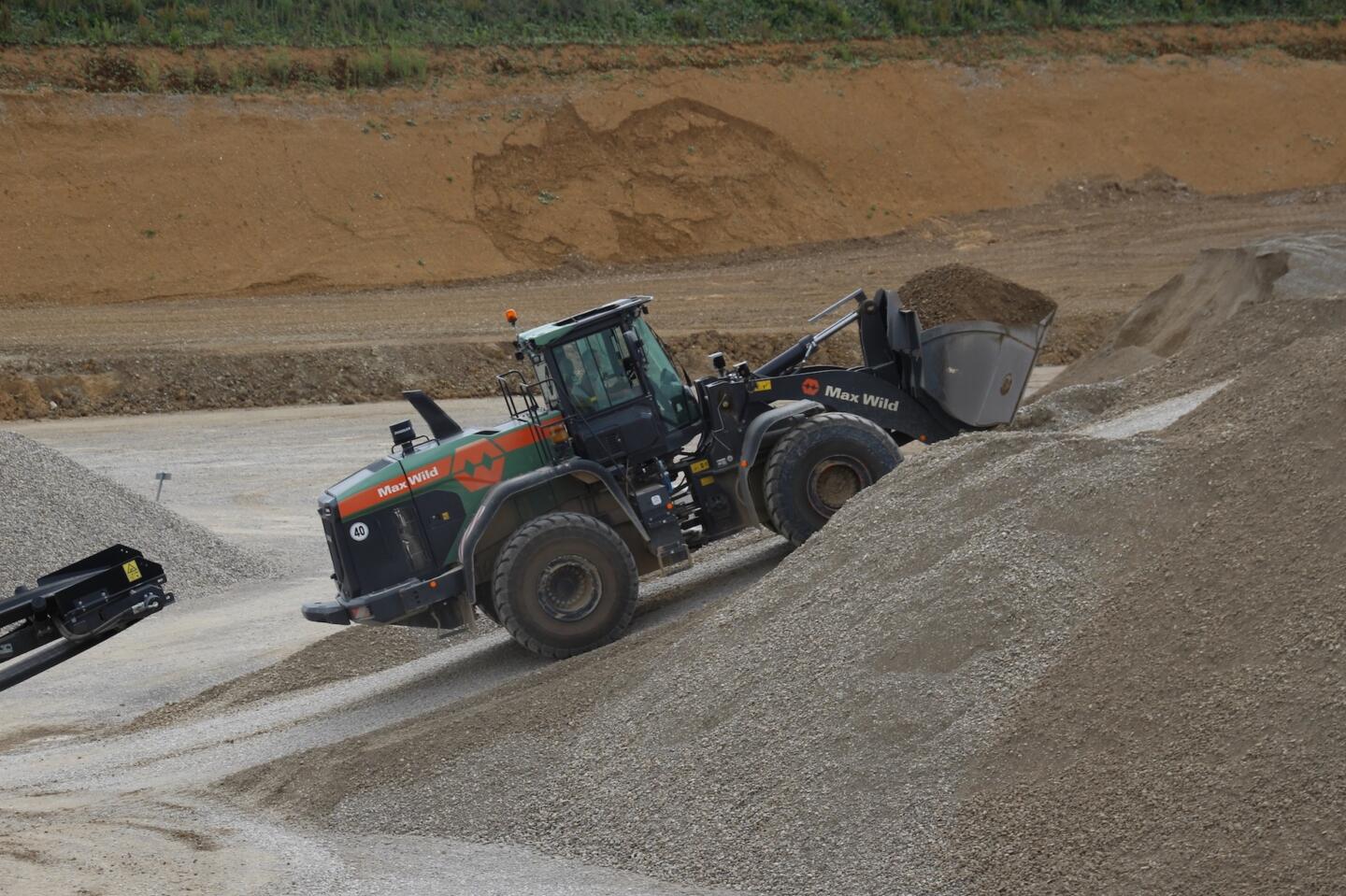 [Job Story] Develon DL420CVT-7 Loader at Work at German Max Wild's ...