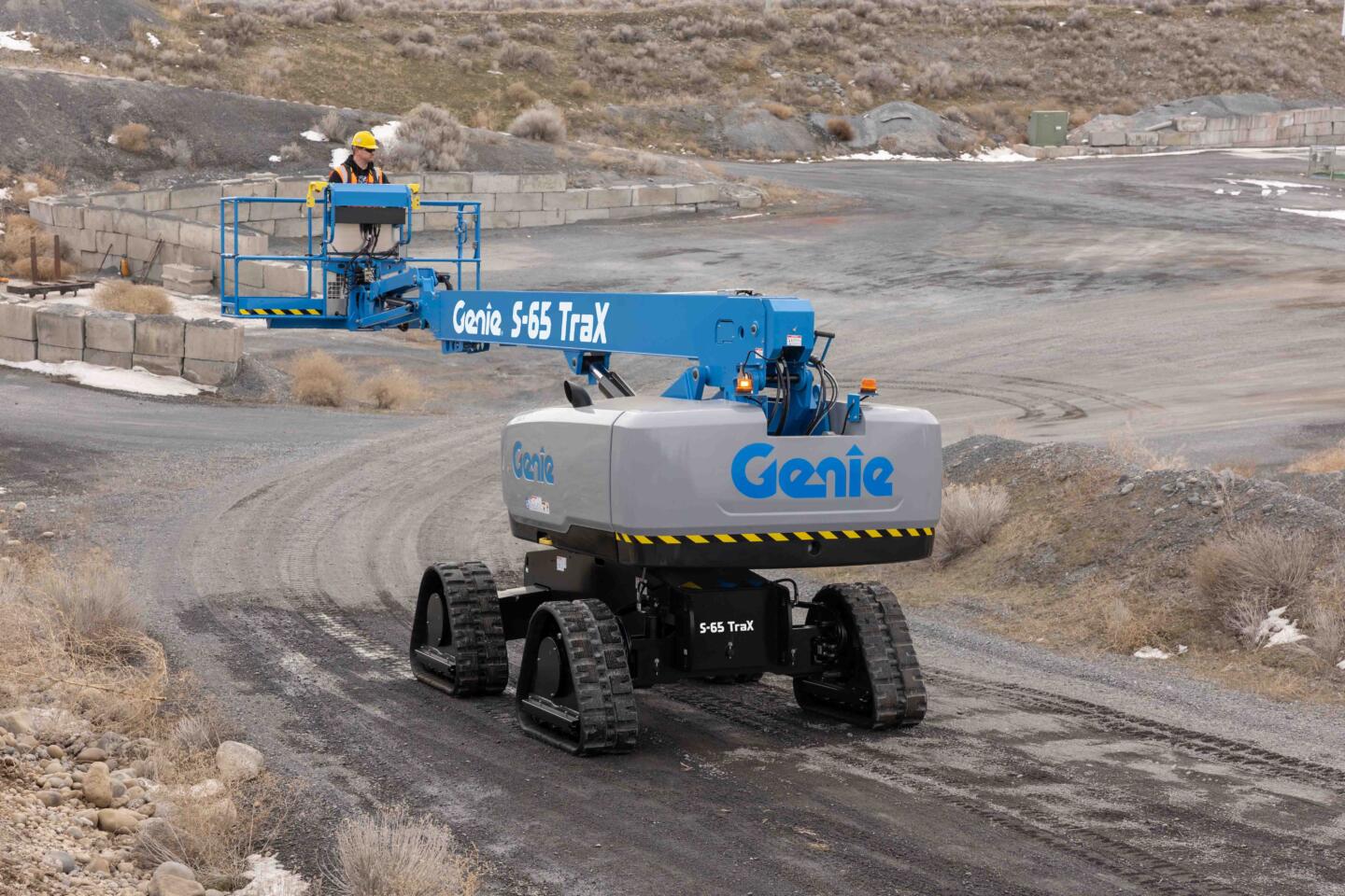 Genie Upgrades TraX Four Track System for Boom Lifts | The HeavyQuip ...