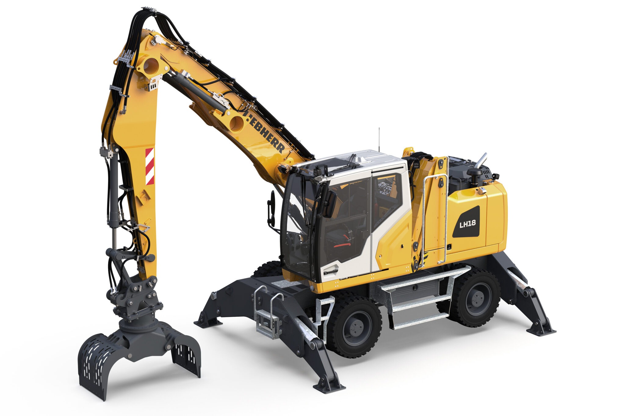 Liebherr Unveils New Generation 8 Material Handlers With Conventional ...